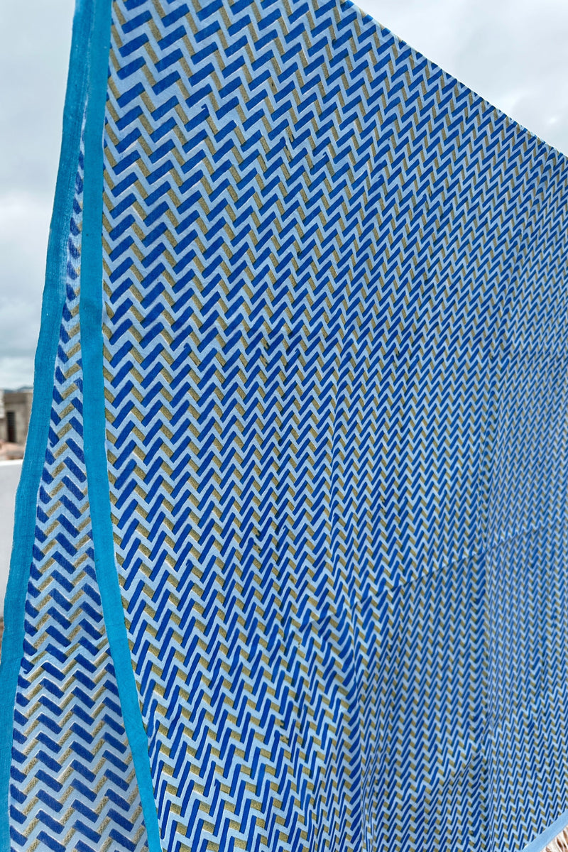 Double Muslin Scarf Lime | JULAHAS