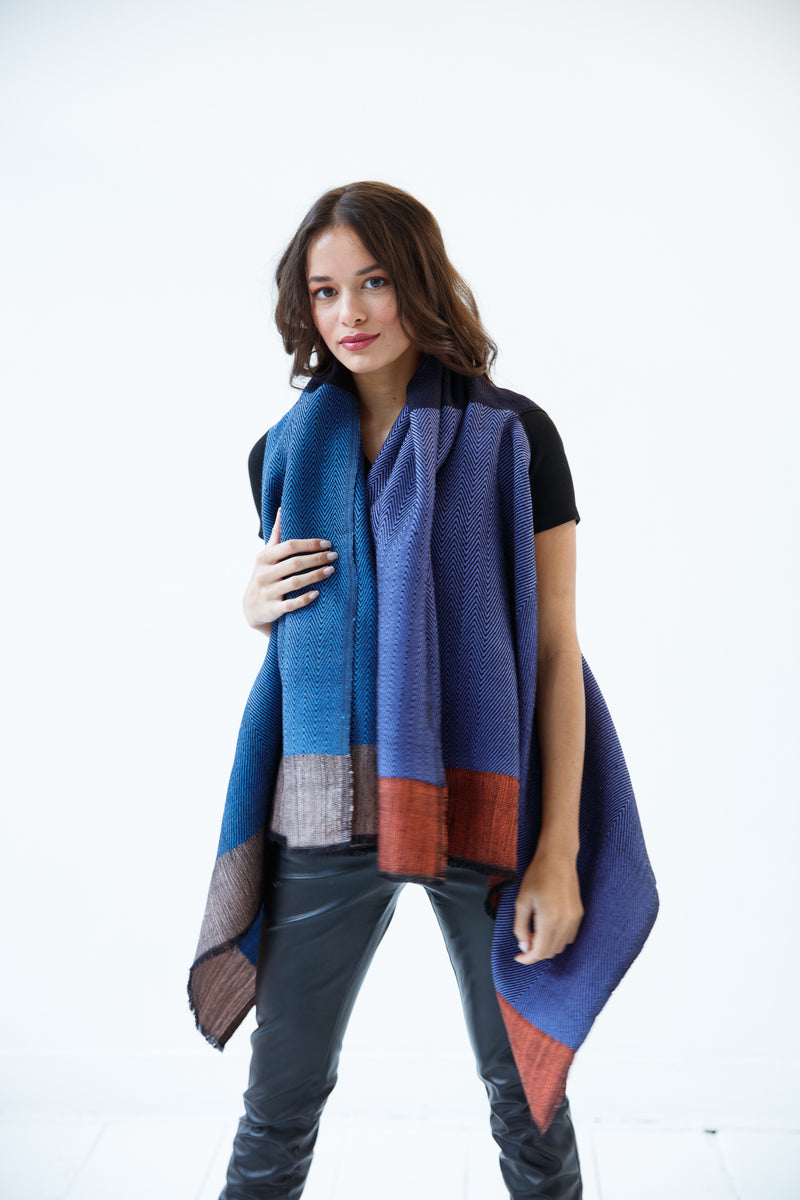 Sustainable petite purple wool women's Cape Hudson | JULAHAS